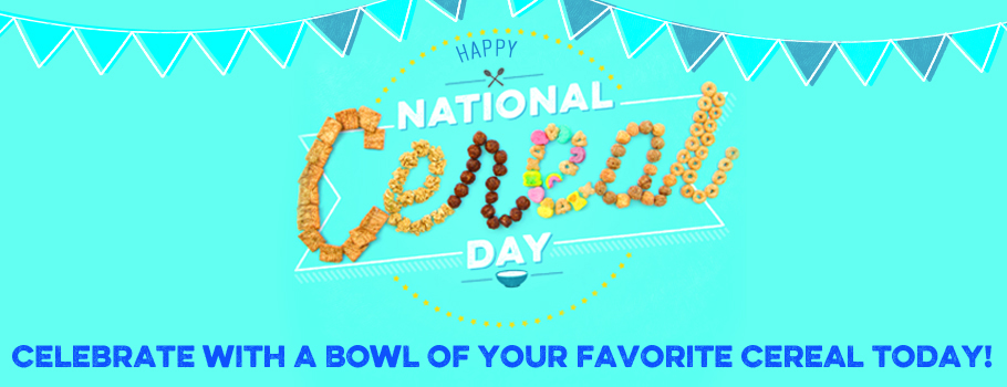 National Cereal Day is March 7th! Download Free Posters, Recipes & More ...